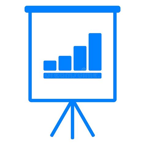 Bar Chart And Flipchart Stock Vector Illustration Of Graph