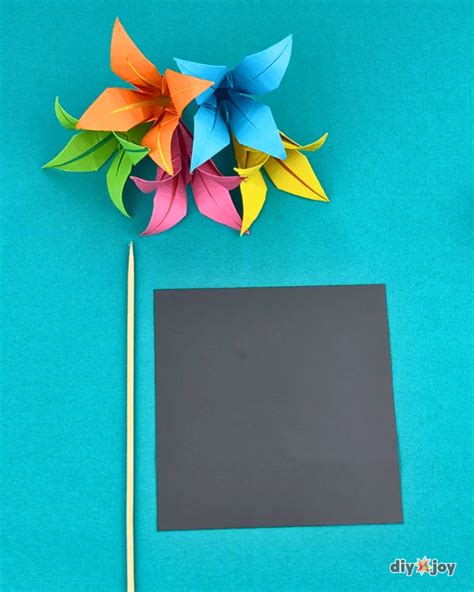 How To Make A Paper Lily Diy Joy