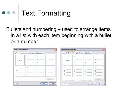 Formatting And Editing Skills 1 Ppt