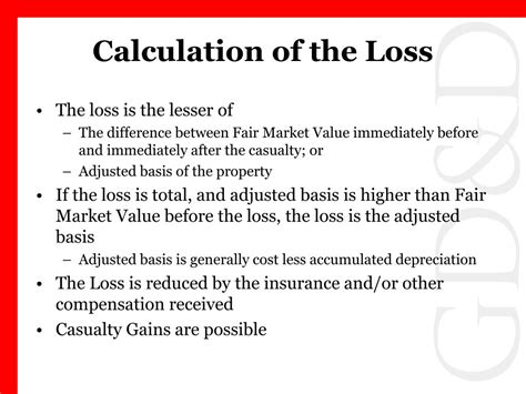 Ppt Casualty Gains And Losses Powerpoint Presentation Free Download