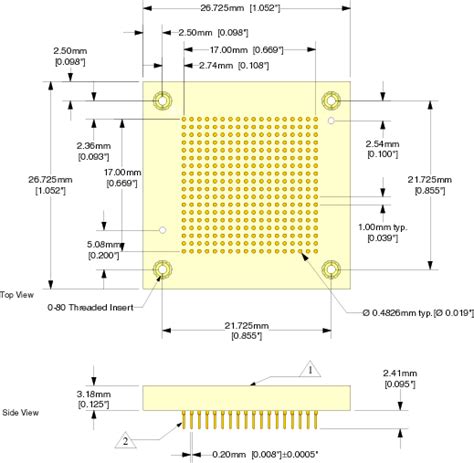 Socket Accessories Thru Hole Options Ironwood Electronics