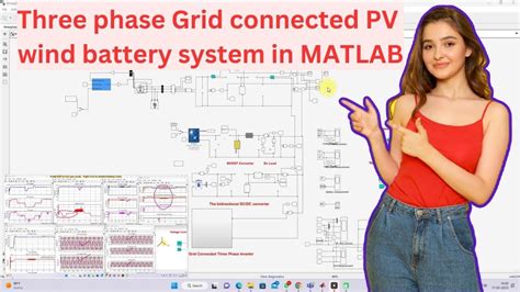 Three Phase Grid Connected PV Wind Battery System In MATLAB PV Wind Battery System In Matlab