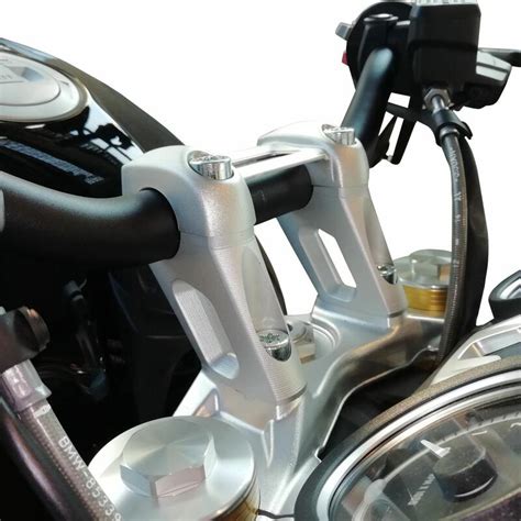 Handlebar Riser 25mm High With 23mm Offset For Bmw R Ninet Pure Sc Steadymoto