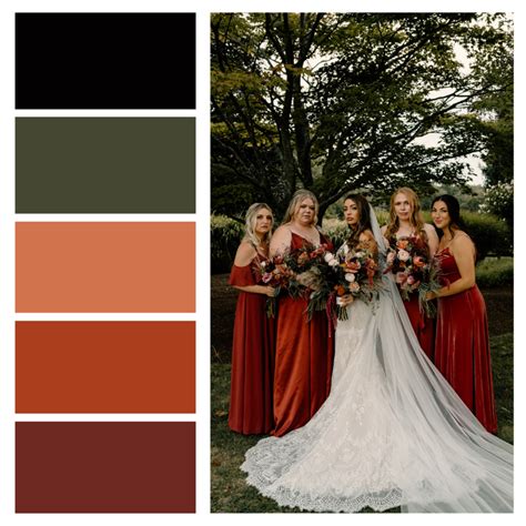 Wedding Color Schemes For Fall 60 Photos