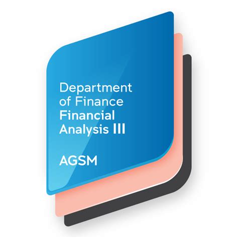 Department Of Finance Financial Analysis Iii Credly