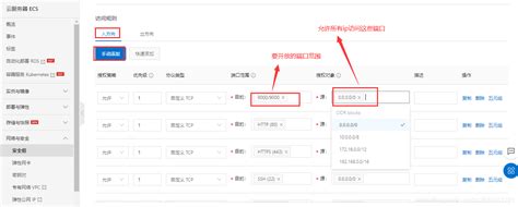新版阿里云服务器的安全组配置 阿里云如何配置请求头部安全 csdn博客