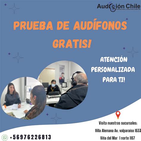 𝙰𝚄𝙳𝙸𝙲𝙸𝙾́𝙽 𝙲𝙷𝙸𝙻𝙴 🦻🏼exámenes Auditivos Y Audífonos Clínicos 🦻🏼