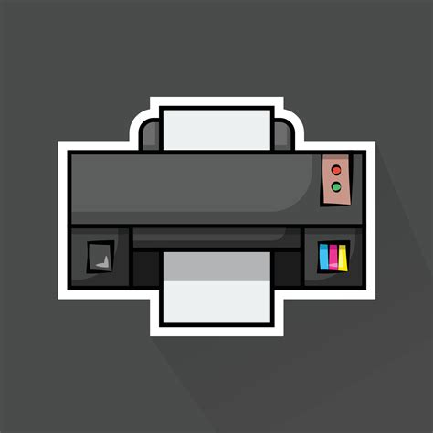 Illustration Of Printer In Flat Design 21938651 Vector Art At Vecteezy