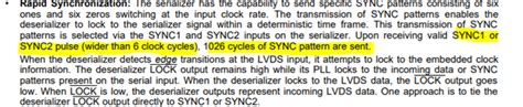 SN LV A About SYNC Pin During Data Transfer Interface Forum Interface TI E E Support