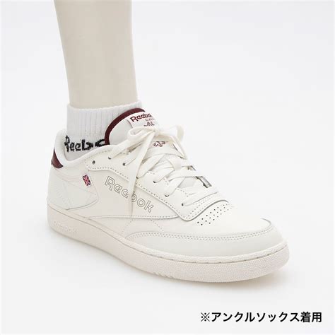 Reebok クラブシー 85 Club C 85 （クラシックバーガンディ） アウトレット通販 ロコレット Locolet