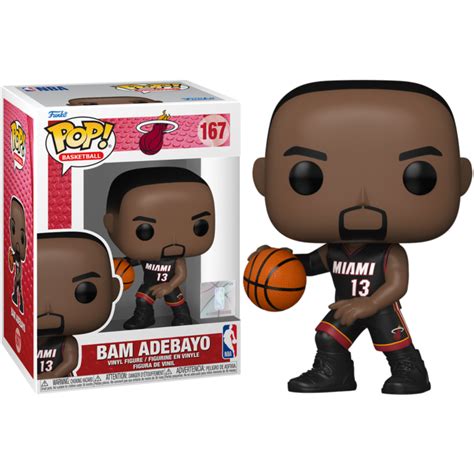 Funko Pop Nba Basketball Bam Adebayo Miami Heat 167