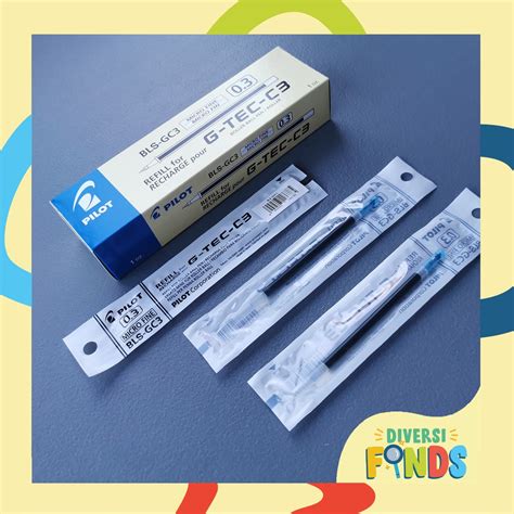 Pilot G Tec Refill 05 04 And 03 Gtech Gtec Blue And Black Lazada Ph