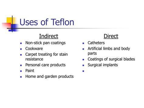 Teflon Original Use At Tara Stallworth Blog
