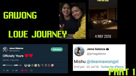 Jema And Deanna Gawong Love Journey Part 1 Gawong Jemagalanza