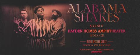 Alabama Shakes Bend Concerts Official Tickets