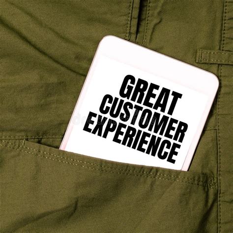 Text Showing Inspiration Great Customer Experience Word For Responding To Clients With Friendly