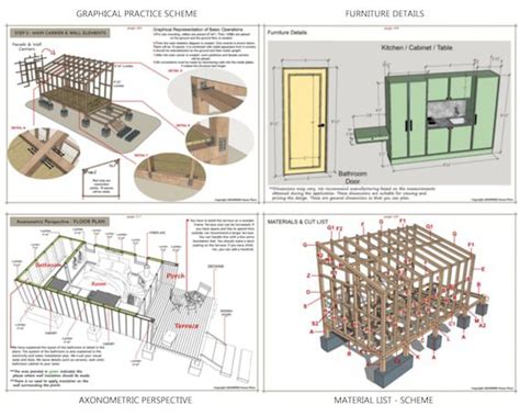 Modern Cabin House Plans 10x18 Cottage Floor Plans 1 Bedroom Small