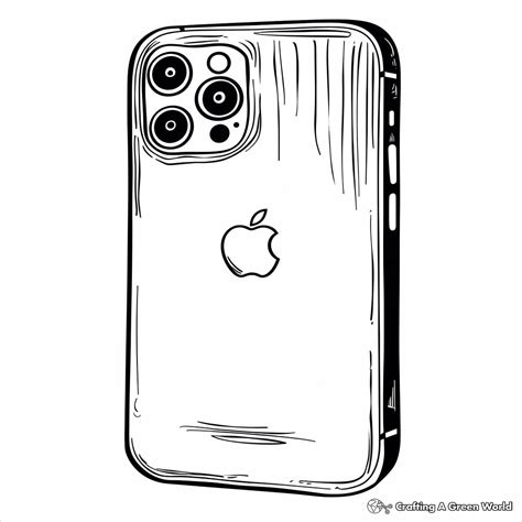 Iphone Coloring Pages Free And Printable