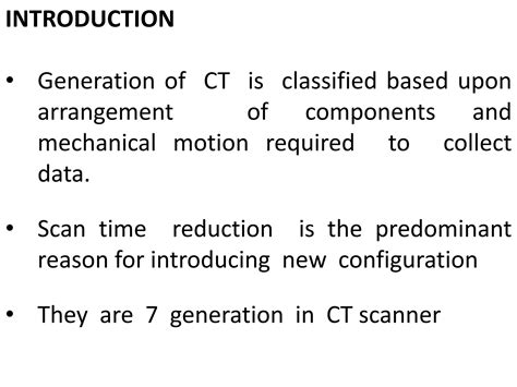 Generations Of Ct Scanner Pptx
