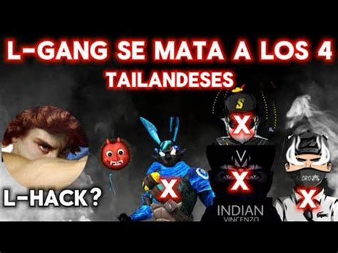 L Gang Es Hacker Cuban Yt Reacciona A L Gang Garenafreefire Lgang
