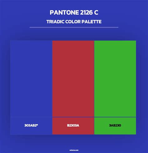 Pantone 2126 C Color Palettes