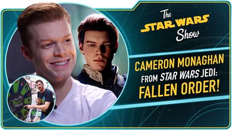 The Star Wars Show Cameron Monaghan Talks Jedi Fallen Order Star