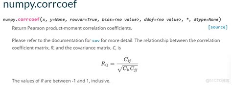 Python 算皮尔森相关系数 并绘制热力图 计算皮尔森相关系数mob6454cc6bcf40的技术博客51cto博客