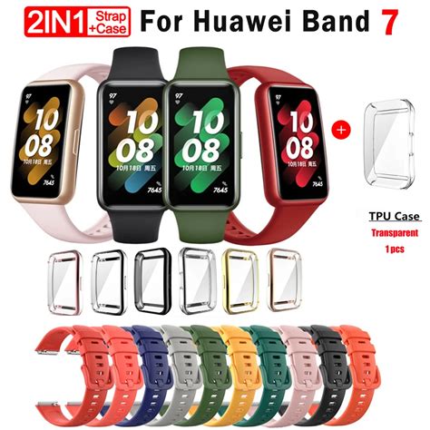 Silicone Strap For Huawei Watch Band 7 Strap Accessories Smart Replacement Watchband Wristband