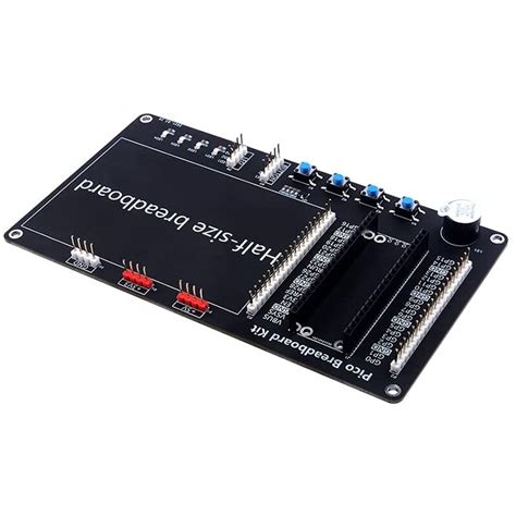 สำหรับ Raspberry Pi Pico Basic Starter Kit สำหรับ Raspberry Pi Pico Breadboard ชุดครึ่งขนาด