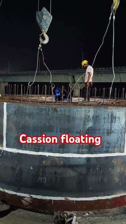 Cassion Floating Construction Construction Shorts Viralshorts Youtube
