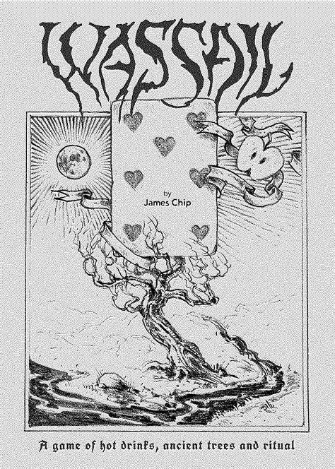Cover Illustration Showing A Tree Apples And A Playing Card