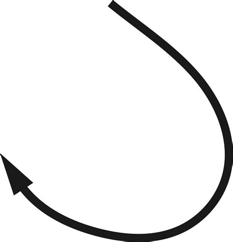 Hand Drawn Curved Arrow Shape Arrow Line 21999093 Png Hand Drawn Curved Arrow Shape Arrow Line 21999093 Png
