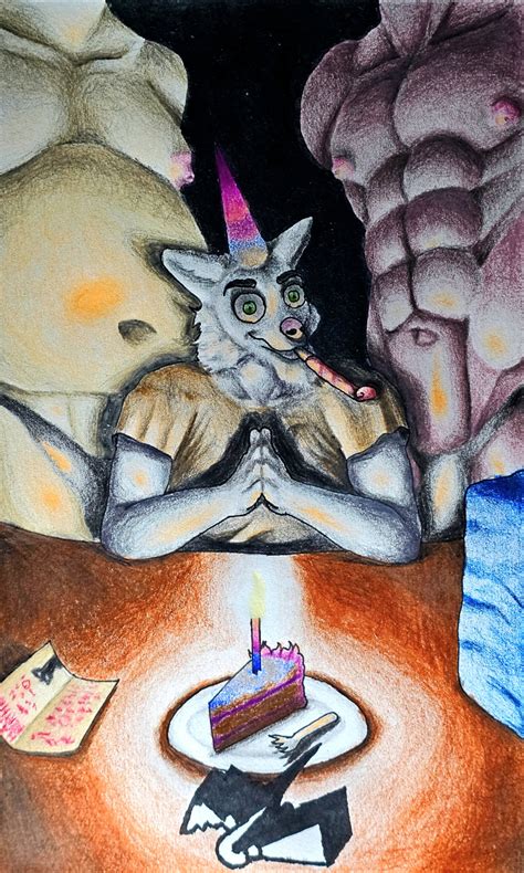 Rule 34 Absurd Res Anthro Birthday Birthday Cake Bisexual Pride