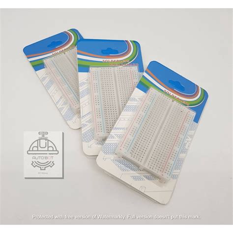 Jual Breadboard Mini Solderless 400 400p Shopee Indonesia