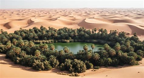 Nature Background Nature Wallpaper Lush Green Oasis With Palm Trees