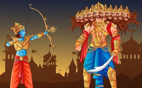 Ravana The 10 Headed Demon King Of Lanka In Epic Ramayana