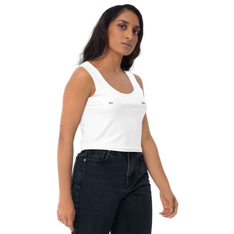 Crop Top No Bra Club Original Design Summer Outfit Sexy Crop