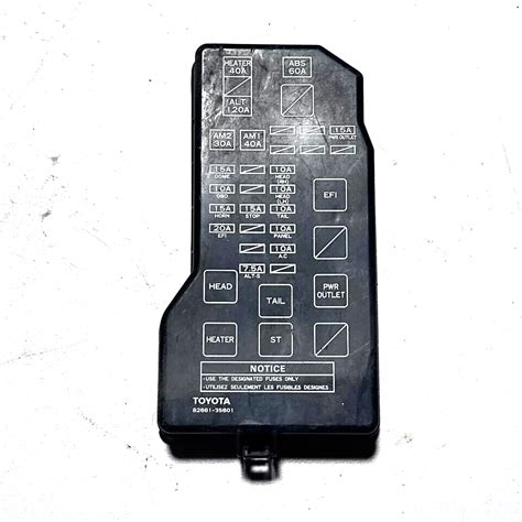 Toyota Tacoma Fuse Box Diagram