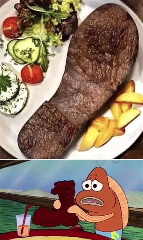 My Sandwich Is A Fried Boot Rspongebob