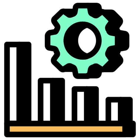 Report Generator Data Reporter Gear Analytical Tool Icon