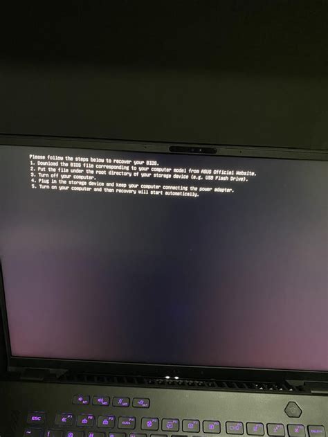 M16 Bios Update Failed R Asus