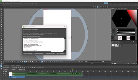 Opentoonz Crashed · Issue 5142 · Opentoonzopentoonz · Github