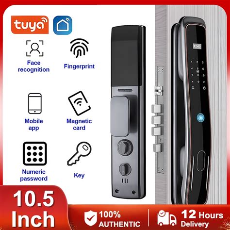 Automatic Door Lock Wifi Tuya Smart Door Lock Electronic Smart Lock With Camera Fingerprint Ic