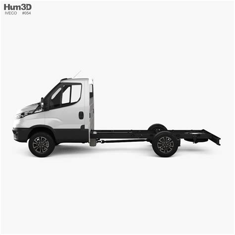 Iveco Daily Single Cab Chassis 2021 3d 모델 다운로드 차량 On