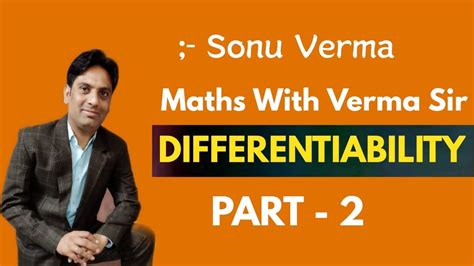 Differentiability Part 2 Youtube