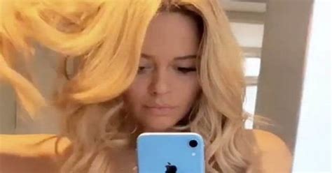Inbetweeners Emily Atack Strips To Teeny Undies For Sizzling Reveal