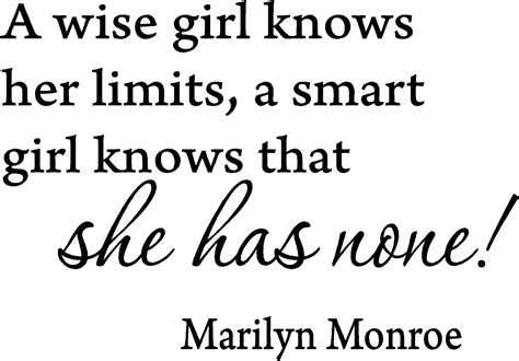 A Wise Girl Knows Her Limits A Smart Girl Knows Desertcart South Africa
