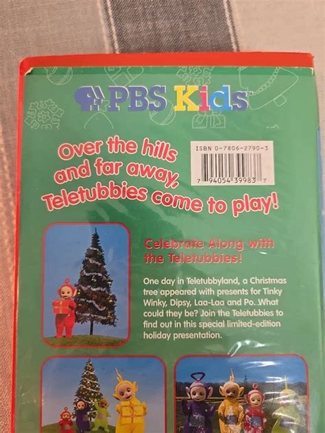 Teletubbies Merry Christmas Teletubbies Vhs 1999 2 Tape Set Pbs