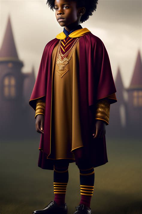 Lexica Full Shot Young African Harry Potter Gryffindor Quidditch