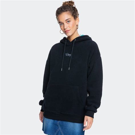 Roxy Call Me Sherpa Fleece Hoodie